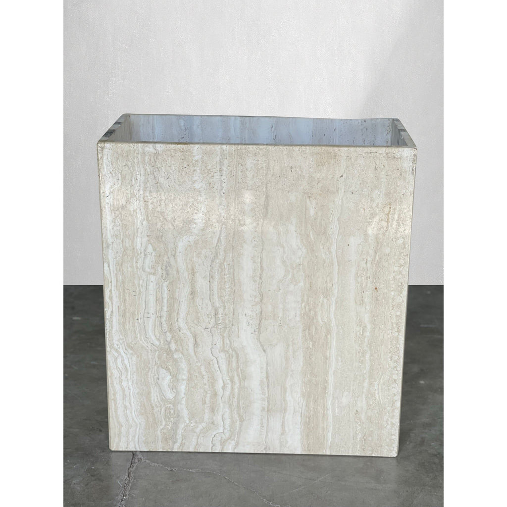 Live Edge Italian Travertine Dining Table, by Stone International – The ...